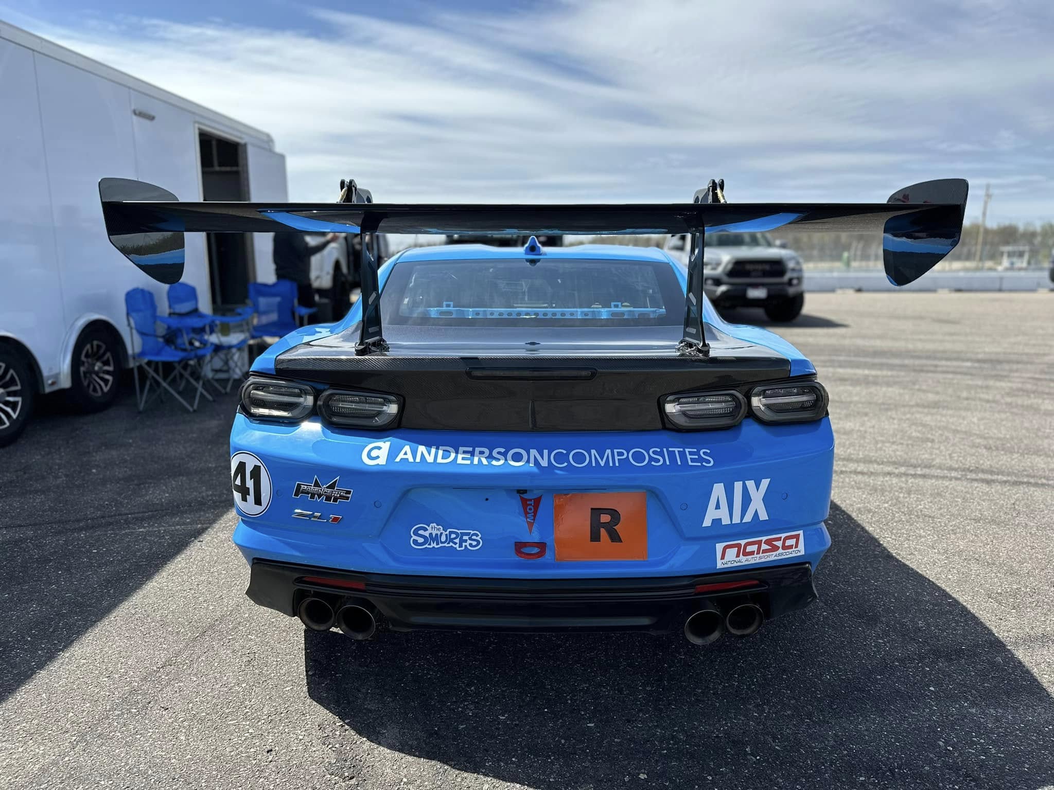 PMF Trunk-Mounted Chassis Wing System